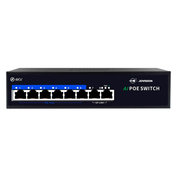 SWITCH PoE AI 6 PUERTOS